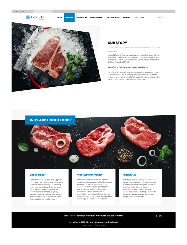 Arcticold Food - Creatix