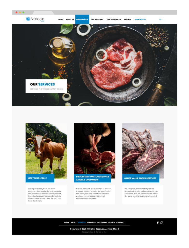 Arcticold Food - Creatix