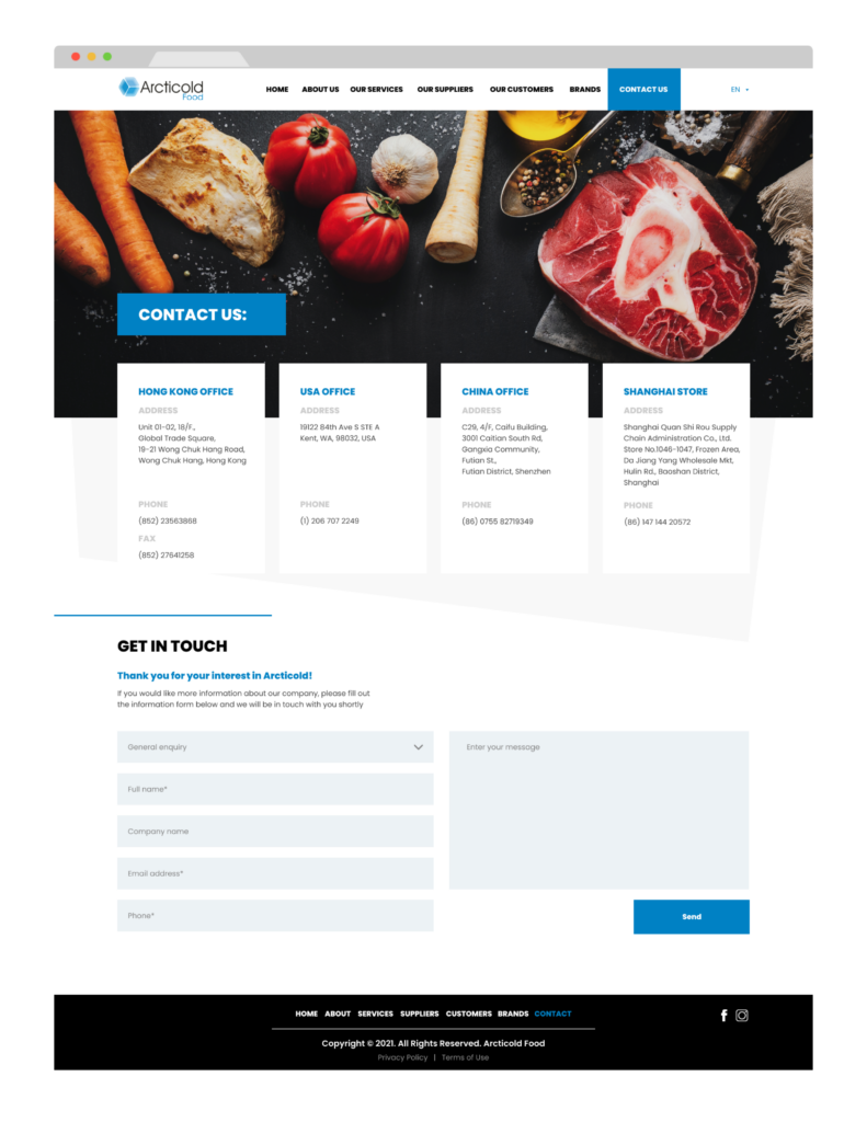 Arcticold Food - Creatix